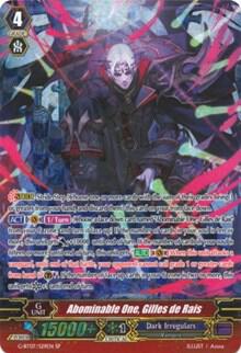 Abominable One, Gilles de Rais (SP) - G-BT07: Glorious Bravery of Radiant Sword - Cardfight Vanguard