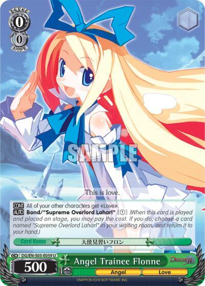 Angel Trainee Flonne - Disgaea - Weiss Schwarz - TCGplayer.com