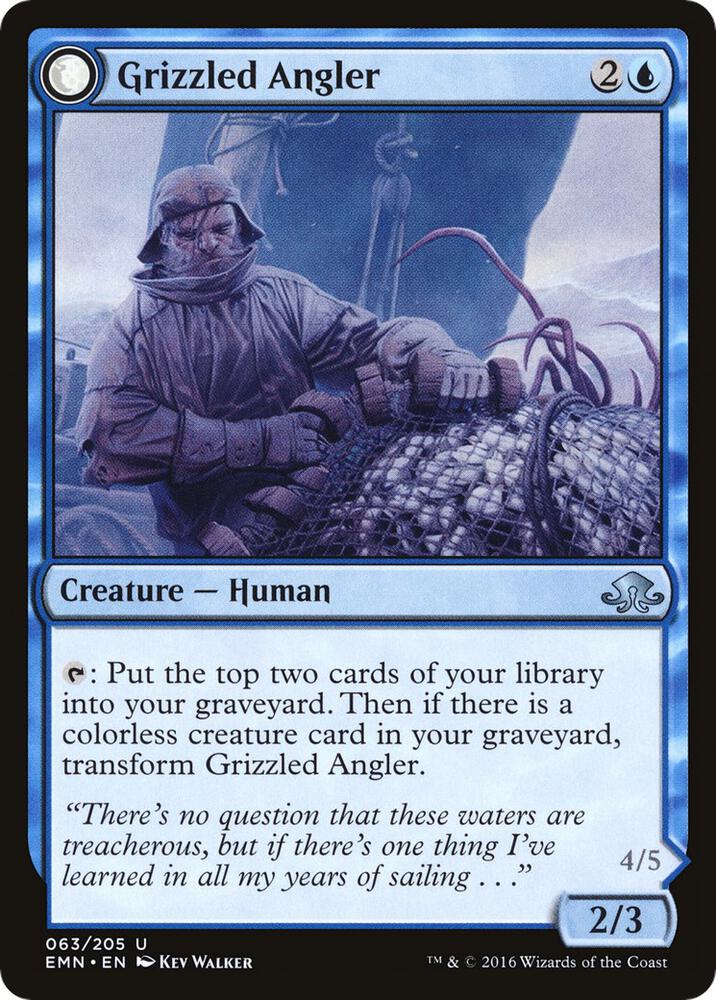Grizzled Angler - Eldritch Moon - Magic: The Gathering - TCGplayer.com