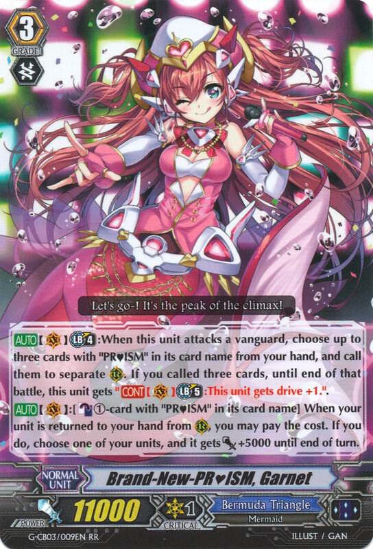 Brand-New-PRISM, Garnet - G-CB03: Blessing of Divas - Cardfight Vanguard - TCGplayer.com