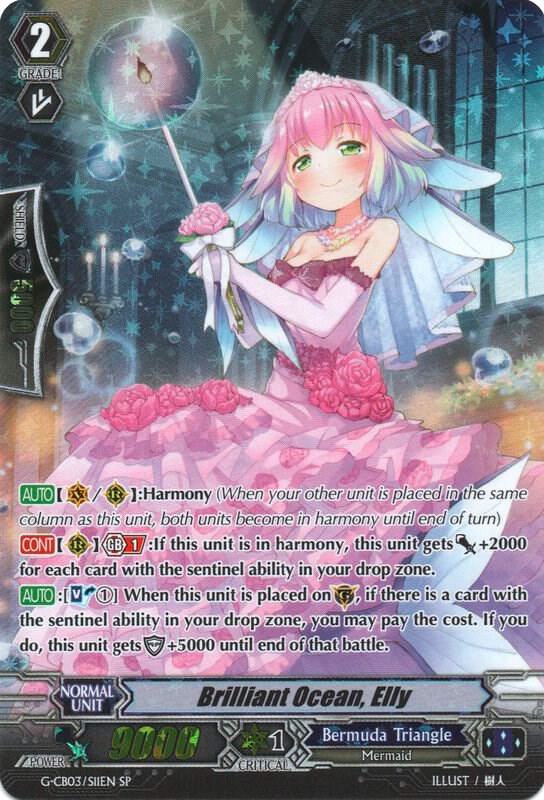 Brilliant Ocean, Elly (SP) - G-CB03: Blessing of Divas - Cardfight Vanguard - TCGplayer.com