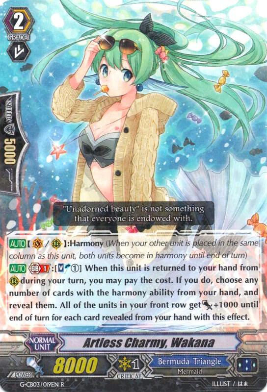 Artless Charmy, Wakana - G-CB03: Blessing of Divas - Cardfight Vanguard - TCGplayer.com