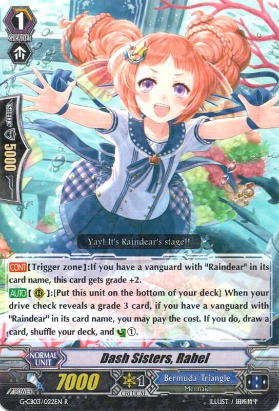 Dash Sisters, Rabel - G-CB03: Blessing of Divas - Cardfight Vanguard - TCGplayer.com