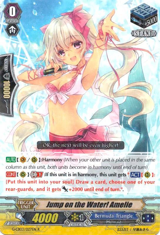 Jump on the Water! Amelie - G-CB03: Blessing of Divas - Cardfight Vanguard - TCGplayer.com
