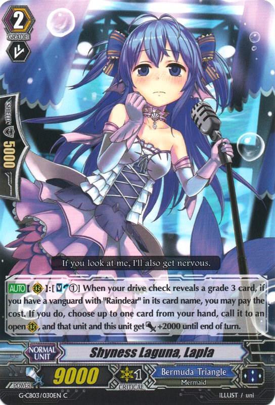 Shyness Laguna, Lapla - G-CB03: Blessing of Divas - Cardfight Vanguard - TCGplayer.com