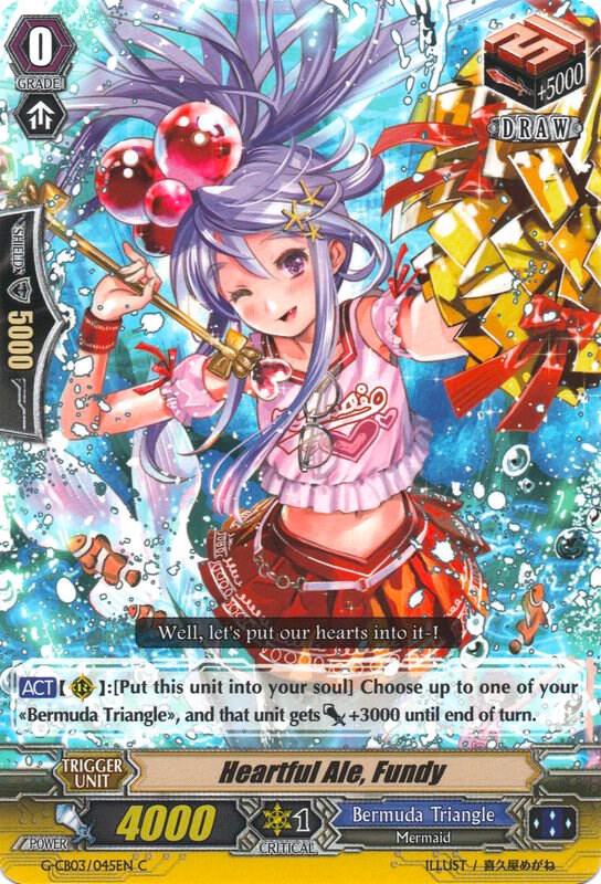 Heartful Ale, Fundy - G-CB03: Blessing of Divas - Cardfight Vanguard - TCGplayer.com