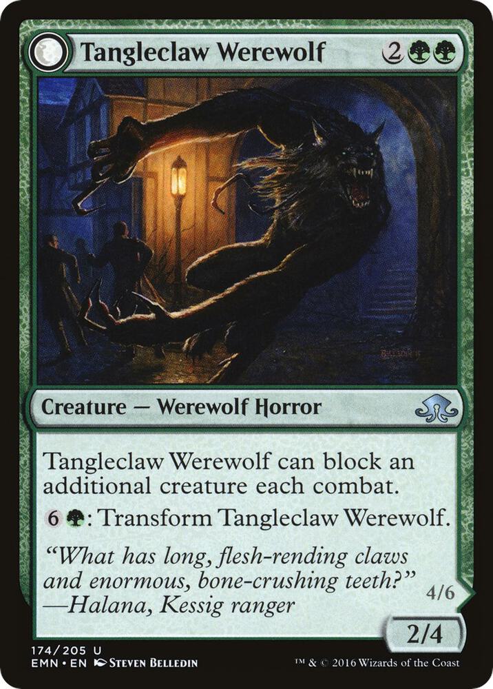 Tangleclaw Werewolf - Eldritch Moon - Magic: The Gathering - TCGplayer.com