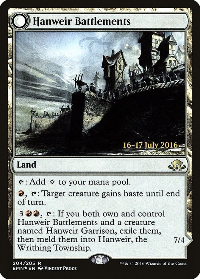 Hanweir Battlements - Prerelease Cards - Magic: The Gathering ...