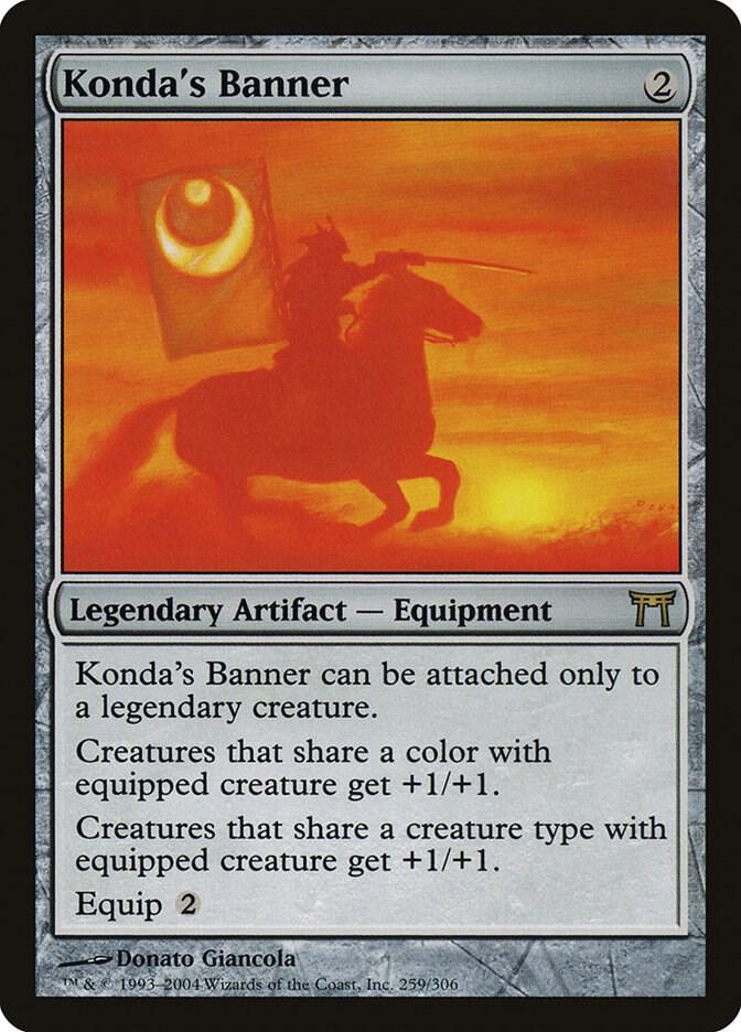 Konda's Banner - Champions of Kamigawa - Magic: The Gathering ...