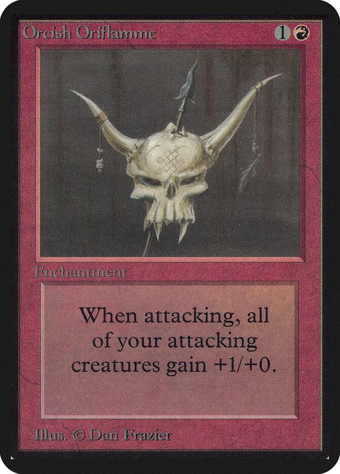 Orcish Oriflamme - Alpha Edition - Magic: The Gathering - TCGplayer.com