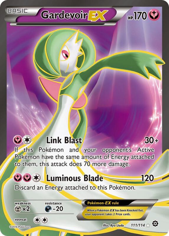Gallade EX (99 Full Art) - XY - Roaring Skies - Pokemon
