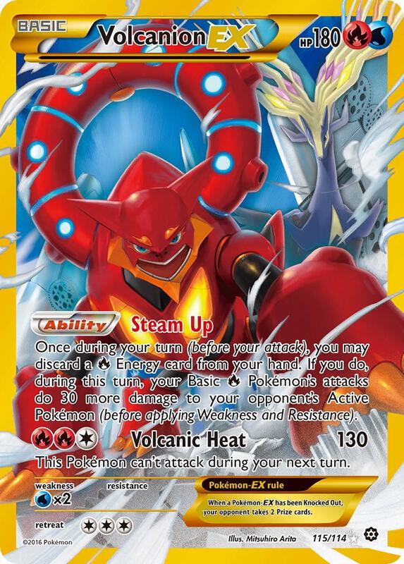 Volcanion EX (Secret) - XY - Steam Siege - Pokemon - TCGplayer.com