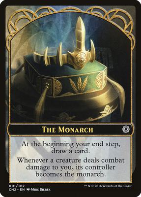 The Monarch Token - Conspiracy: Take the Crown - Magic: The Gathering ...