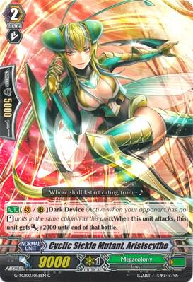 Cyclic Sickle Mutant, Aristscythe - G-TCB02: The GENIUS STRATEGY - Cardfight Vanguard ...