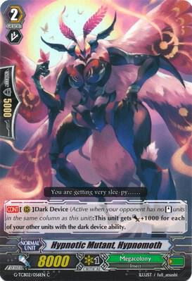 Hypnotic Mutant, Hypnomoth - G-TCB02: The GENIUS STRATEGY - Cardfight Vanguard