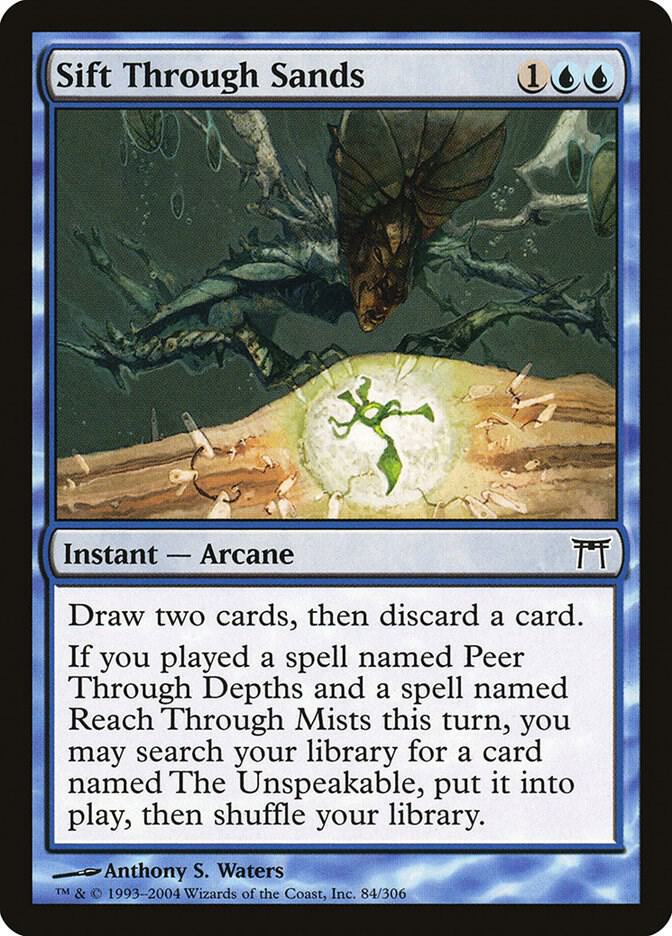 Reach Through Mists - Champions of Kamigawa - Magic: The Gathering