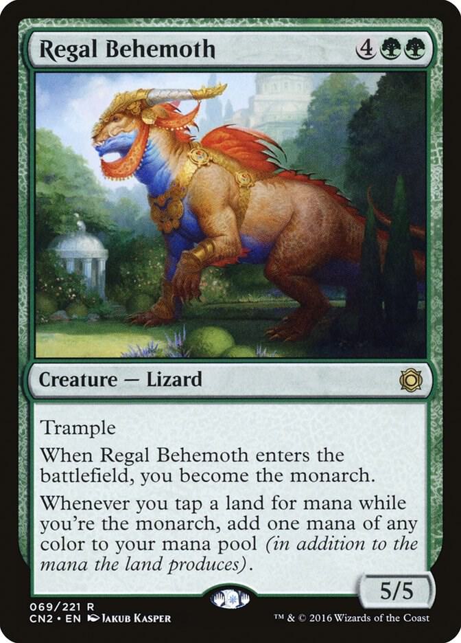 Regal Behemoth - Conspiracy: Take the Crown - Magic: The Gathering ...