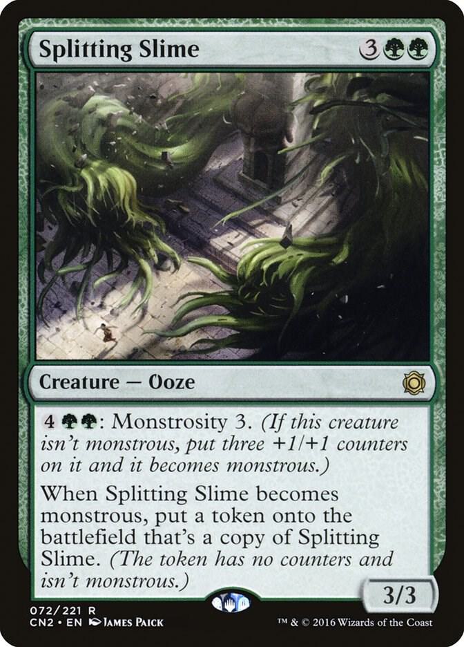 Splitting Slime - Conspiracy: Take the Crown - Magic: The Gathering ...