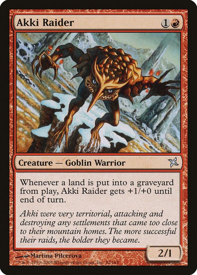Akki Raider - Betrayers of Kamigawa - Magic: The Gathering - TCGplayer.com