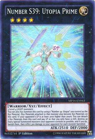 Number 39: Utopia - Duel Power - YuGiOh