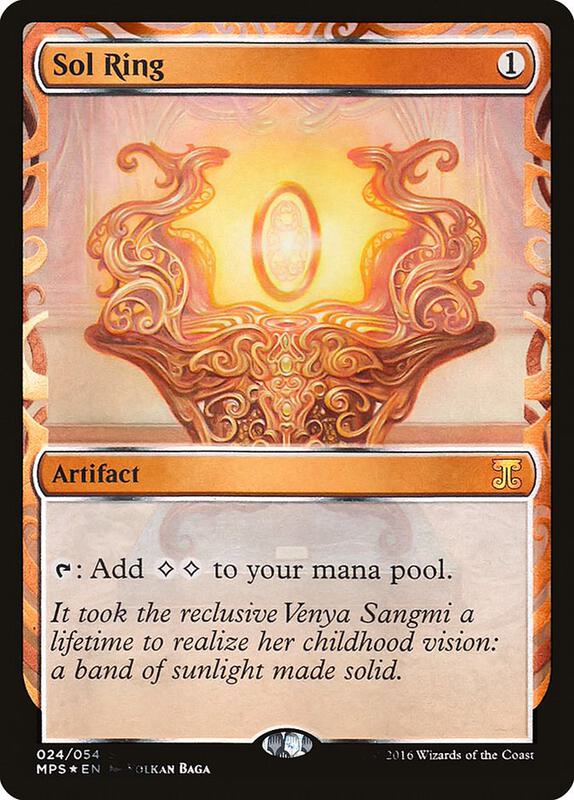 Sol Ring - Masterpiece Series: Kaladesh Inventions - Magic: The ...