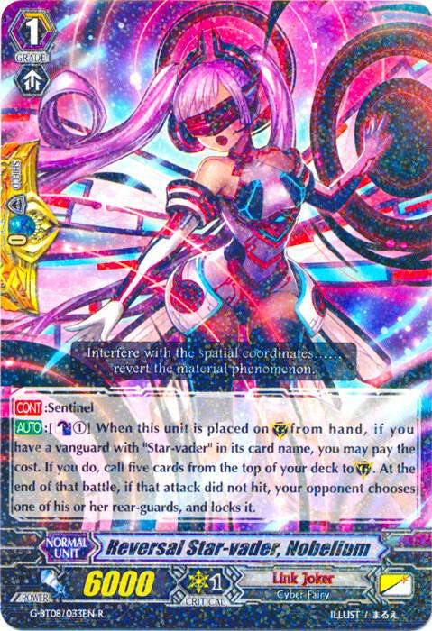 Reversal Star-vader, Nobelium - G-BT08: Absolute Judgment - Cardfight Vanguard