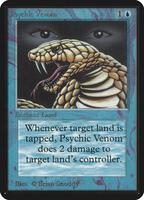 Psychic Venom - Alpha Edition - Magic: The Gathering - TCGplayer.com