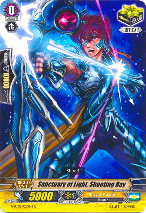 Sanctuary of Light, Shooting Ray - G-BT08: Absolute Judgment - Cardfight Vanguard