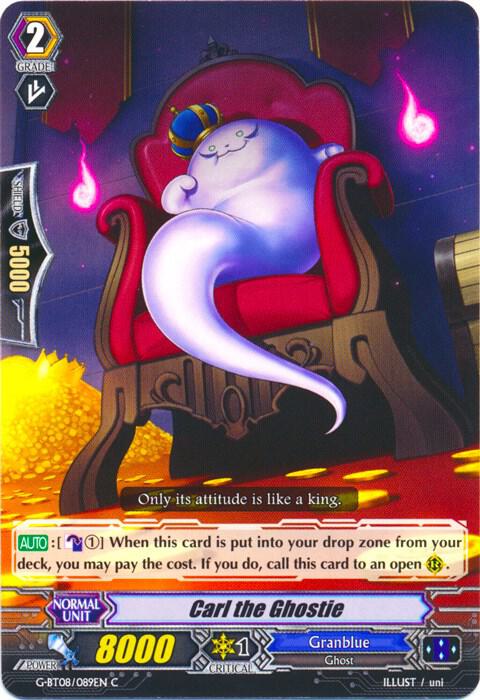 Carl the Ghostie - G-BT08: Absolute Judgment - Cardfight Vanguard