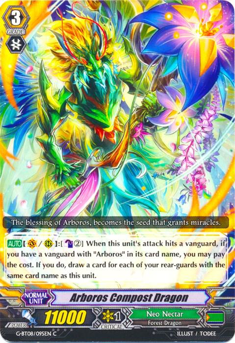 Arboros Compost Dragon - G-BT08: Absolute Judgment - Cardfight Vanguard