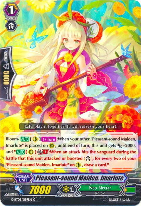 Pleasant-sound Maiden, Imarlute - G-BT08: Absolute Judgment - Cardfight Vanguard