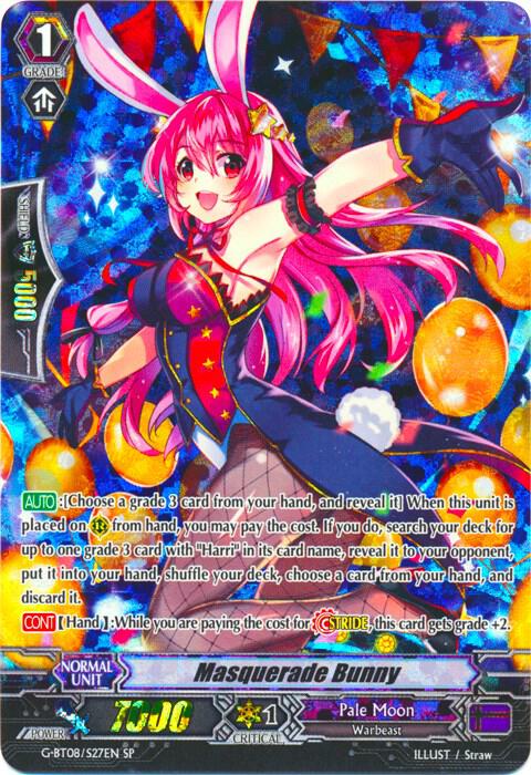 Masquerade Bunny (SP) - G-BT08: Absolute Judgment - Cardfight Vanguard