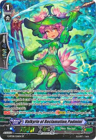 Valkyrie of Reclamation, Padmini (SP) - G-BT08: Absolute Judgment ...