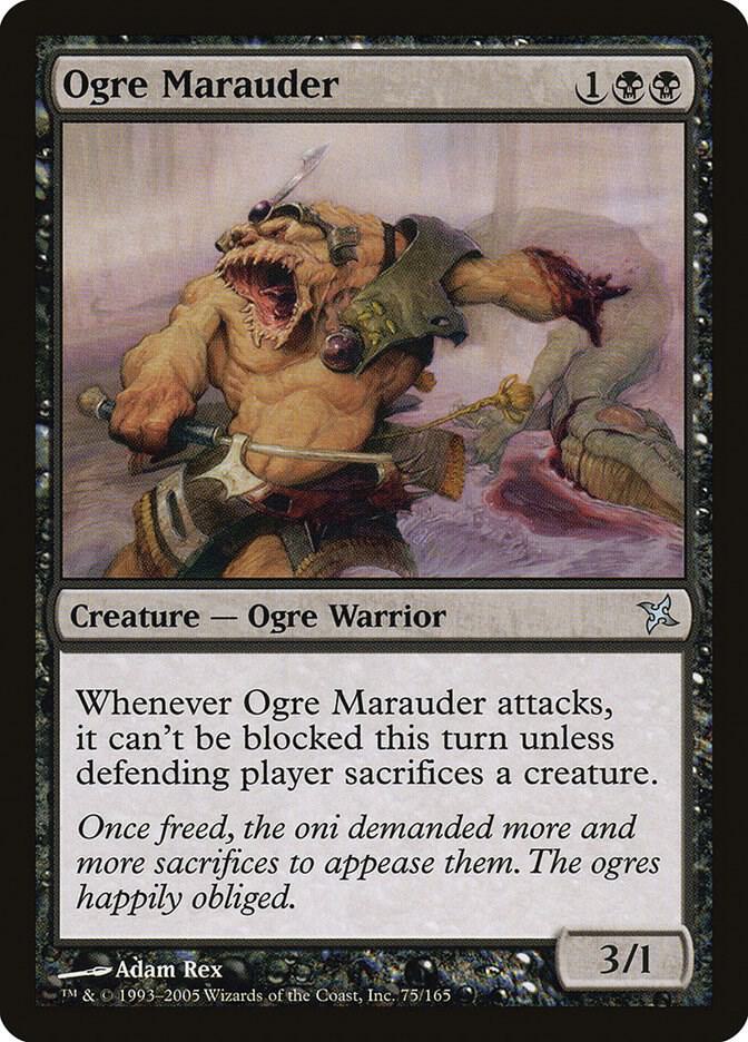 Ogre Marauder - Betrayers of Kamigawa - Magic: The Gathering ...
