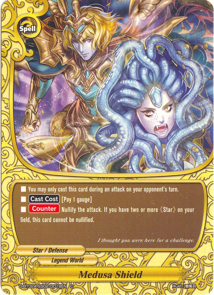 Medusa Shield - Four Dimensions - Future Card BuddyFight - TCGplayer.com