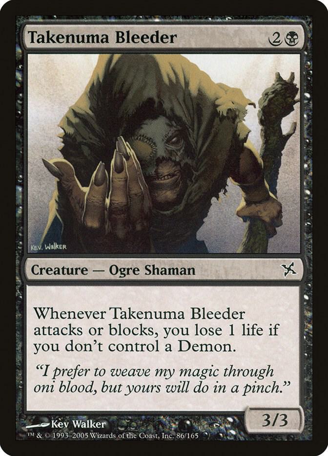 Takenuma Bleeder - Betrayers of Kamigawa - Magic: The Gathering ...