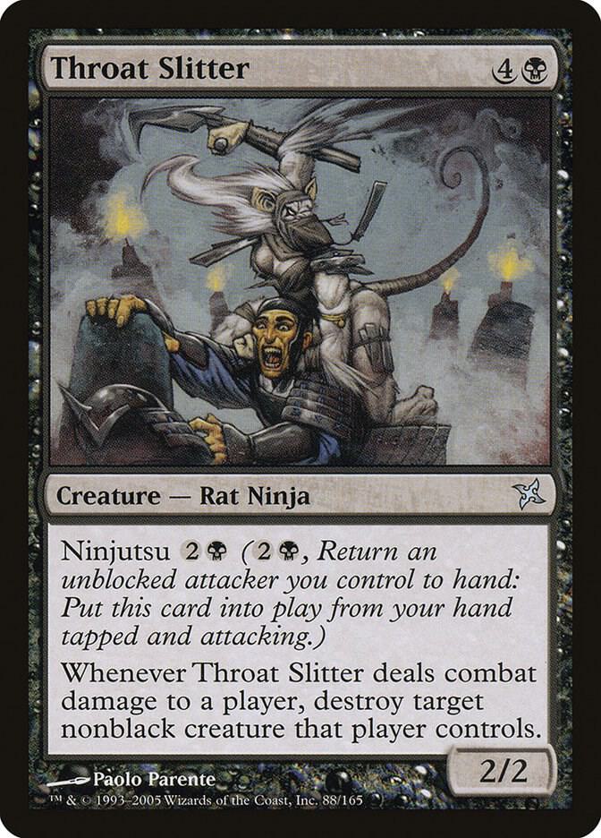 Throat Slitter - Betrayers of Kamigawa - Magic: The Gathering ...