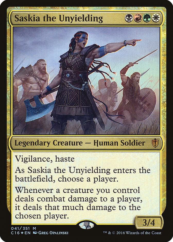 Saskia the Unyielding - Commander 2016 - Magic: The Gathering ...