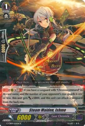 Steam Maiden, Ishme - G-CB04: Gear of Fate - Cardfight Vanguard - TCGplayer.com