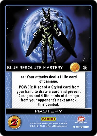 Blue Resolute Mastery (Rainbow Parallel Foil) - Panini: Awakening ...