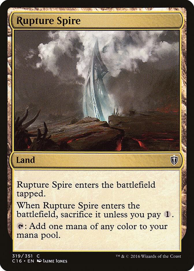 Rupture Spire - Commander 2016 - Magic: The Gathering - TCGplayer.com
