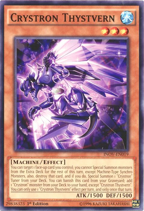 Crystron Smiger - Invasion: Vengeance - YuGiOh - TCGplayer.com