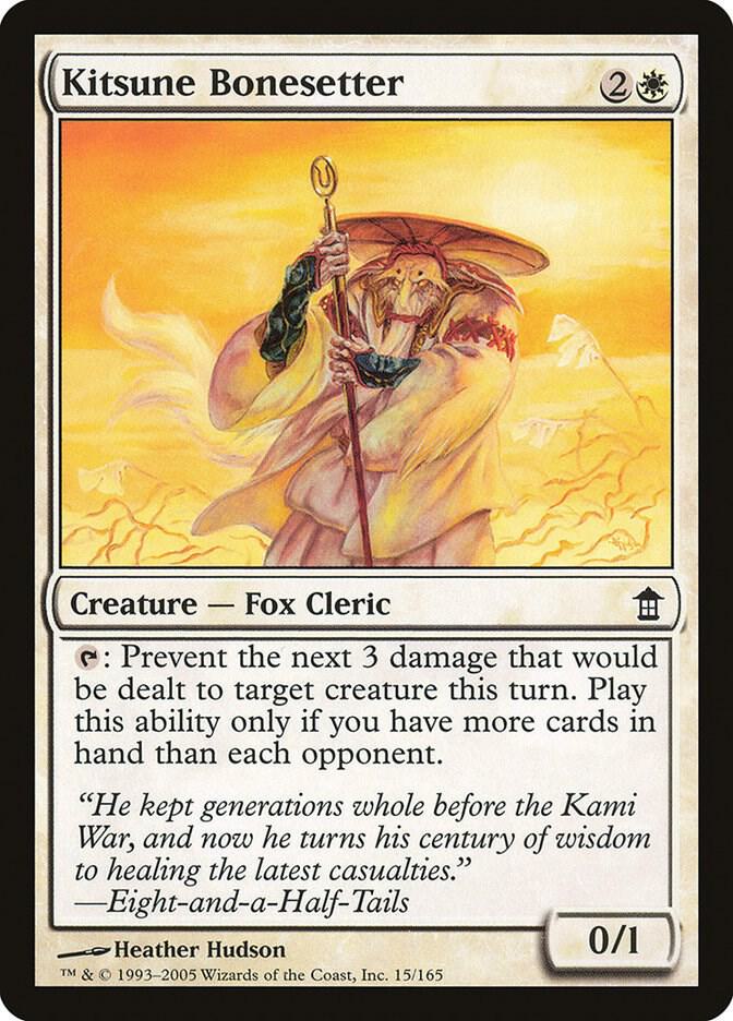 Kitsune Bonesetter - Saviors of Kamigawa - Magic: The Gathering - TCGplayer.com