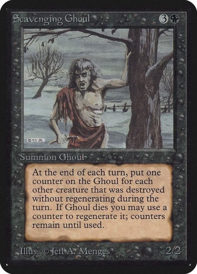 Scavenging Ghoul - Alpha Edition - Magic: The Gathering - TCGplayer.com