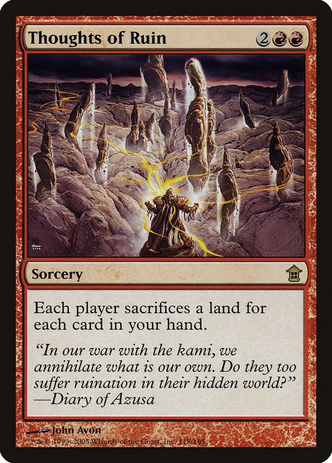 Thoughts of Ruin - Saviors of Kamigawa - Magic: The Gathering ...