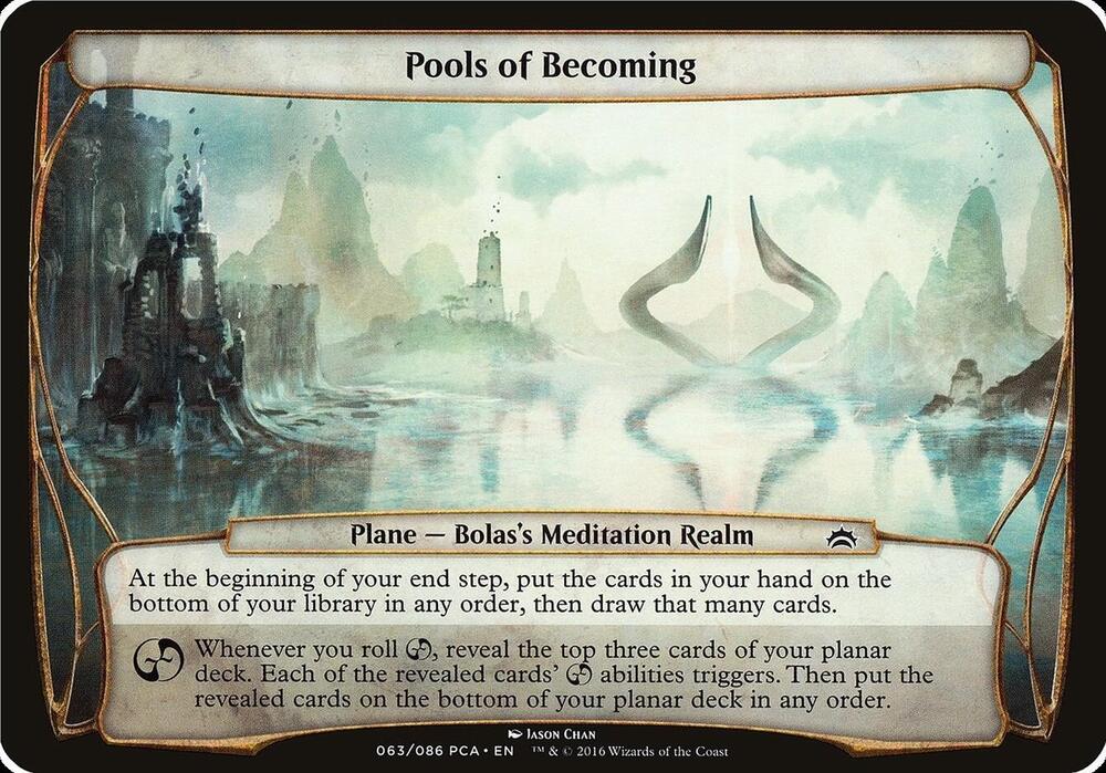 Pools of Becoming (Planechase Anthology) - Oversize Cards - Magic: The ...