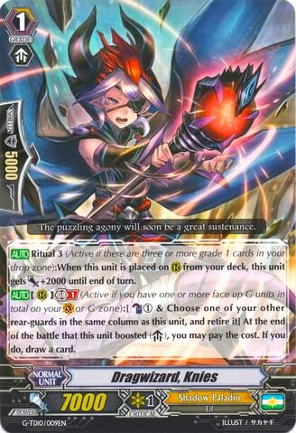 Dragwizard, Knies - G-TD10: Ritual of Dragon Sorcery - Cardfight ...