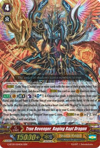 True Revenger, Raging Rapt Dragon - G-BT09: Divine Dragon Caper - Cardfight Vanguard - TCGplayer.com
