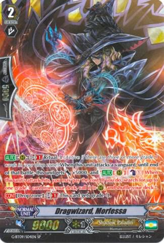Dragwizard, Morfessa (SP) - G-BT09: Divine Dragon Caper - Cardfight Vanguard