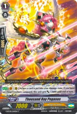 Thousand Ray Pegasus - G-BT09: Divine Dragon Caper - Cardfight Vanguard - TCGplayer.com